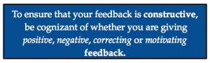 A Complete Guide To Giving Constructive Feedback - Professional ...