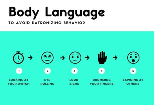 A Foolproof Guide For Recognizing & Changing Patronizing Behavior