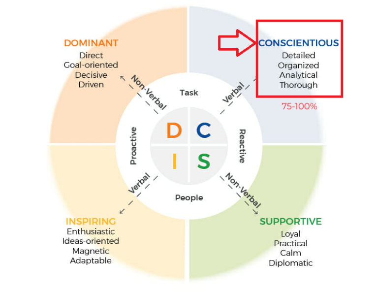 What Is A High C In DISC Personalities? - Professional Leadership Institute