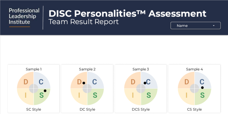 DISC Implementation Tools - Professional Leadership Institute